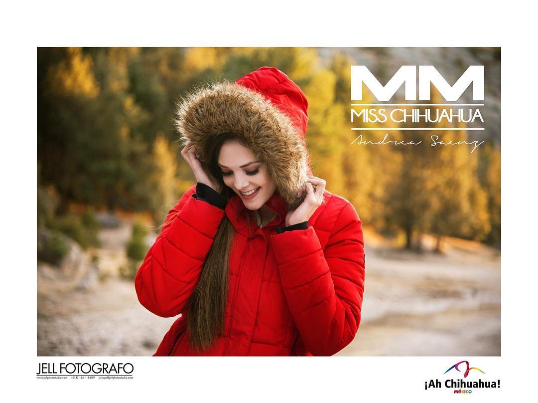 ANDREA SAENZ | Campaña para Ah! Chihuahua - Miss Beauty Mexico