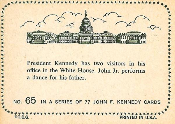 Grassy Knoll Institute: JFK Collector Cards Series 61-70