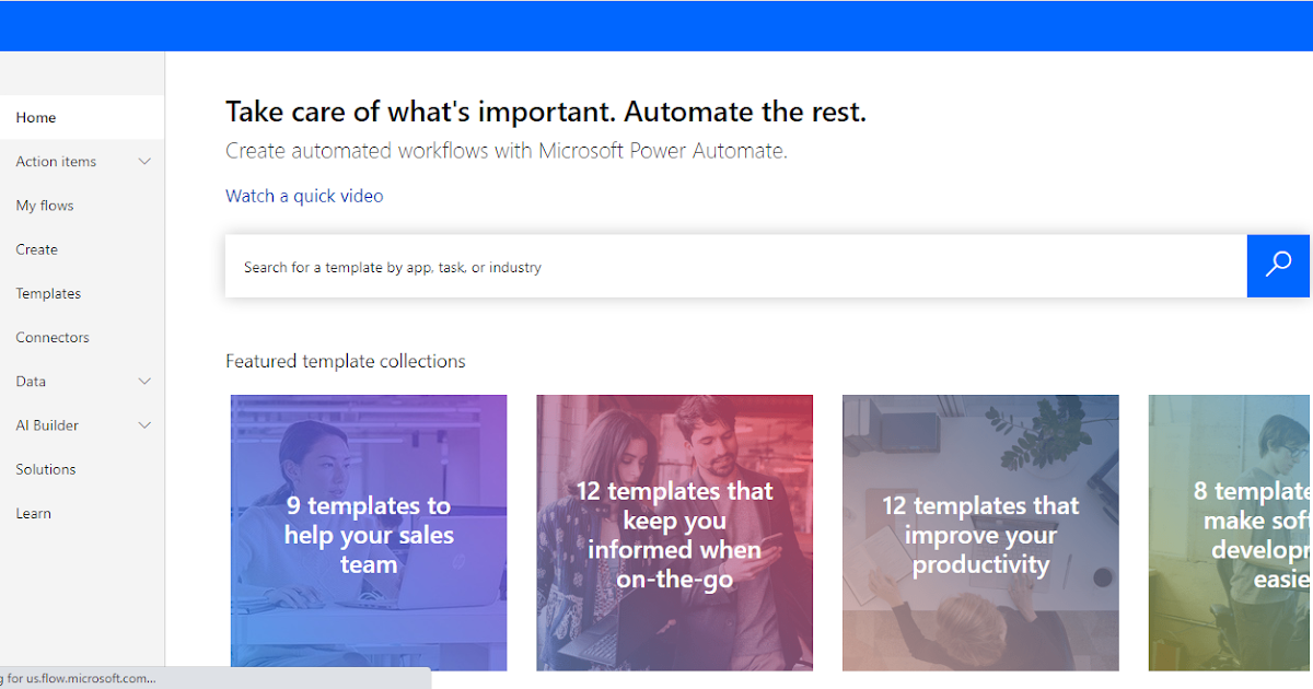 Array functions in Microsoft Flow.
