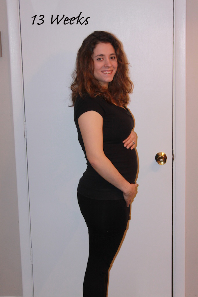 12 Weeks Pregnant Belly Showing