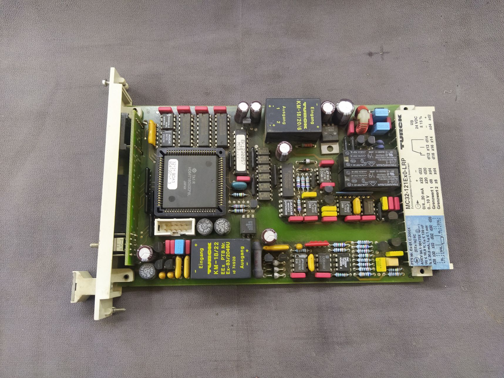 TURCK MC32-121EX0-LRP TEMPERATURE CONTROL MODULE PCB