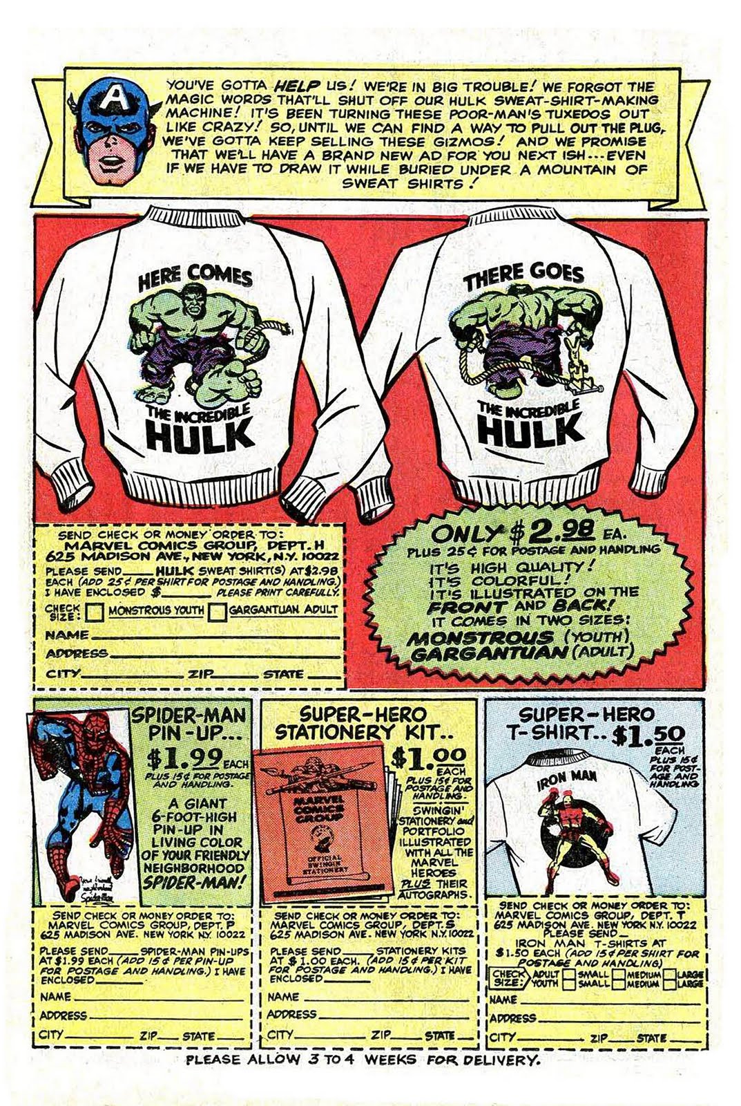 1966 My Favorite Year: Marvel Comics Ads