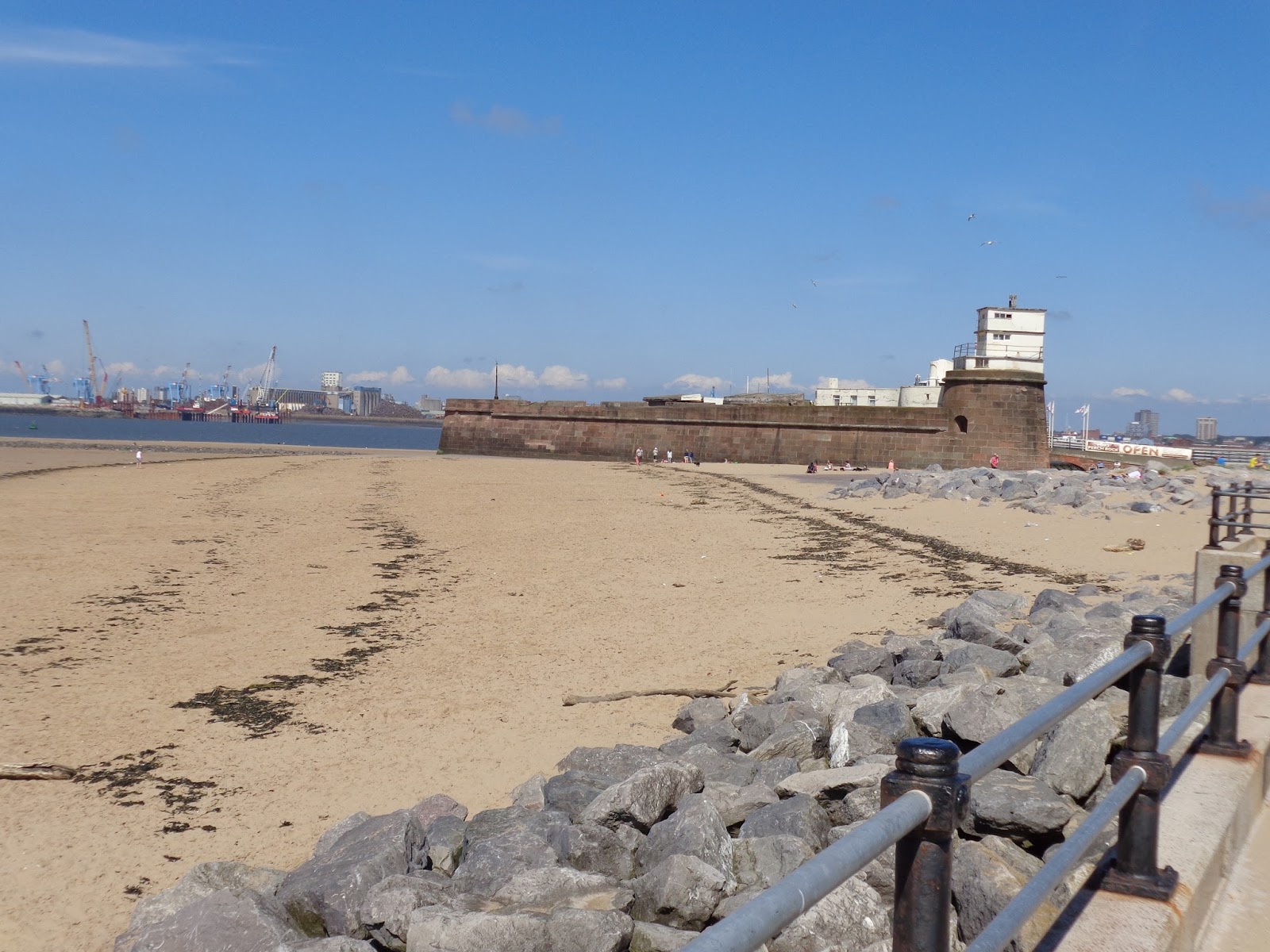 Walking the English coast - the easy way!: Walk 201 Liverpool to West ...
