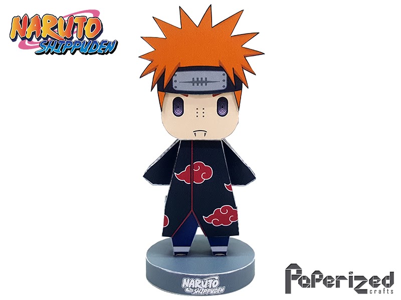 Naruto: Shippuden - Pain Paperized | Paperized Crafts