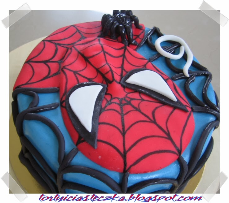 TORT Spider Man w nieco innej odsłonie | Torty :::MOJE HOBBY-Moja pasja