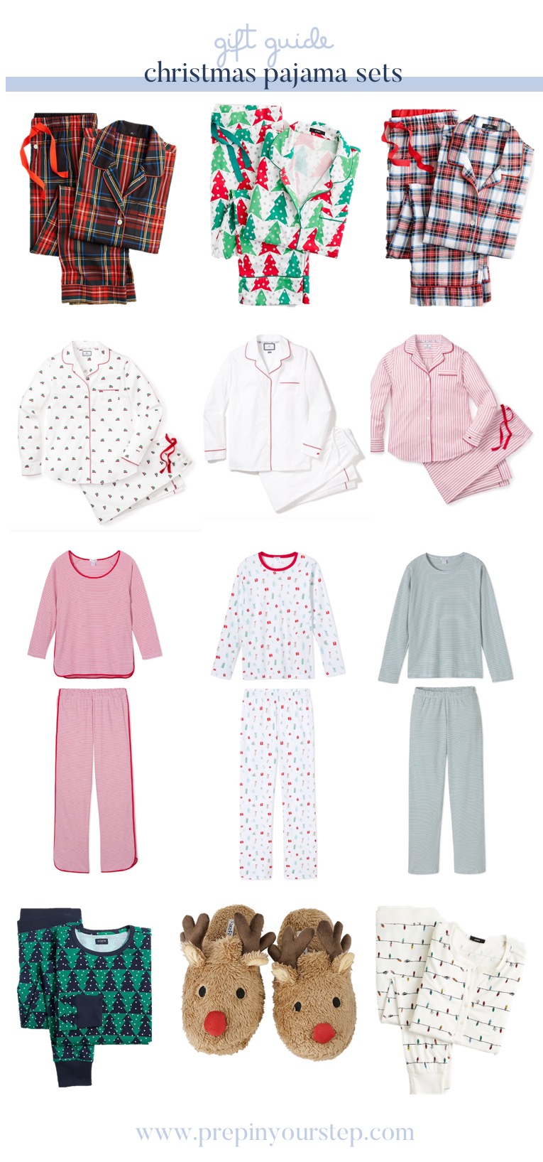 Prep In Your Step: Gift Guide: Christmas Pajama Sets