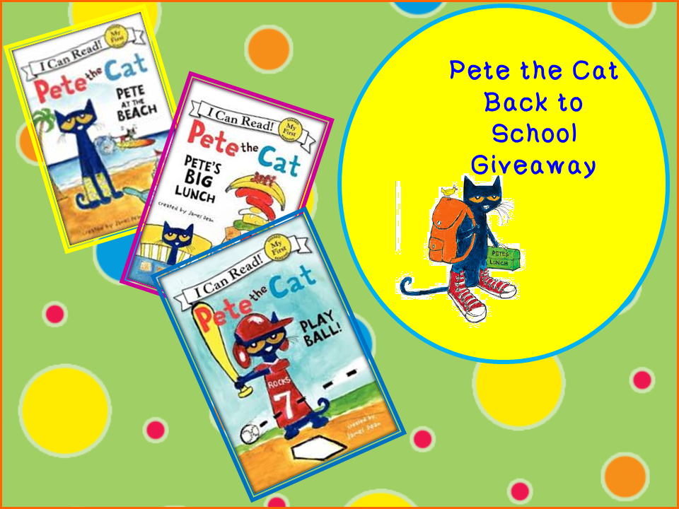 A Teacher's Touch: Pete the Cat Back to School Giveaway