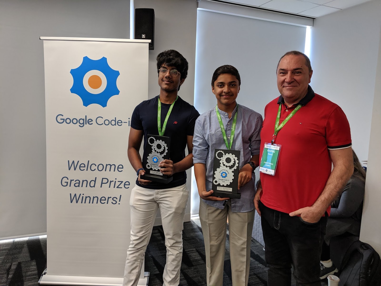 Videos from the winners trip Google Code-in 2018, Liquid Galaxy ...