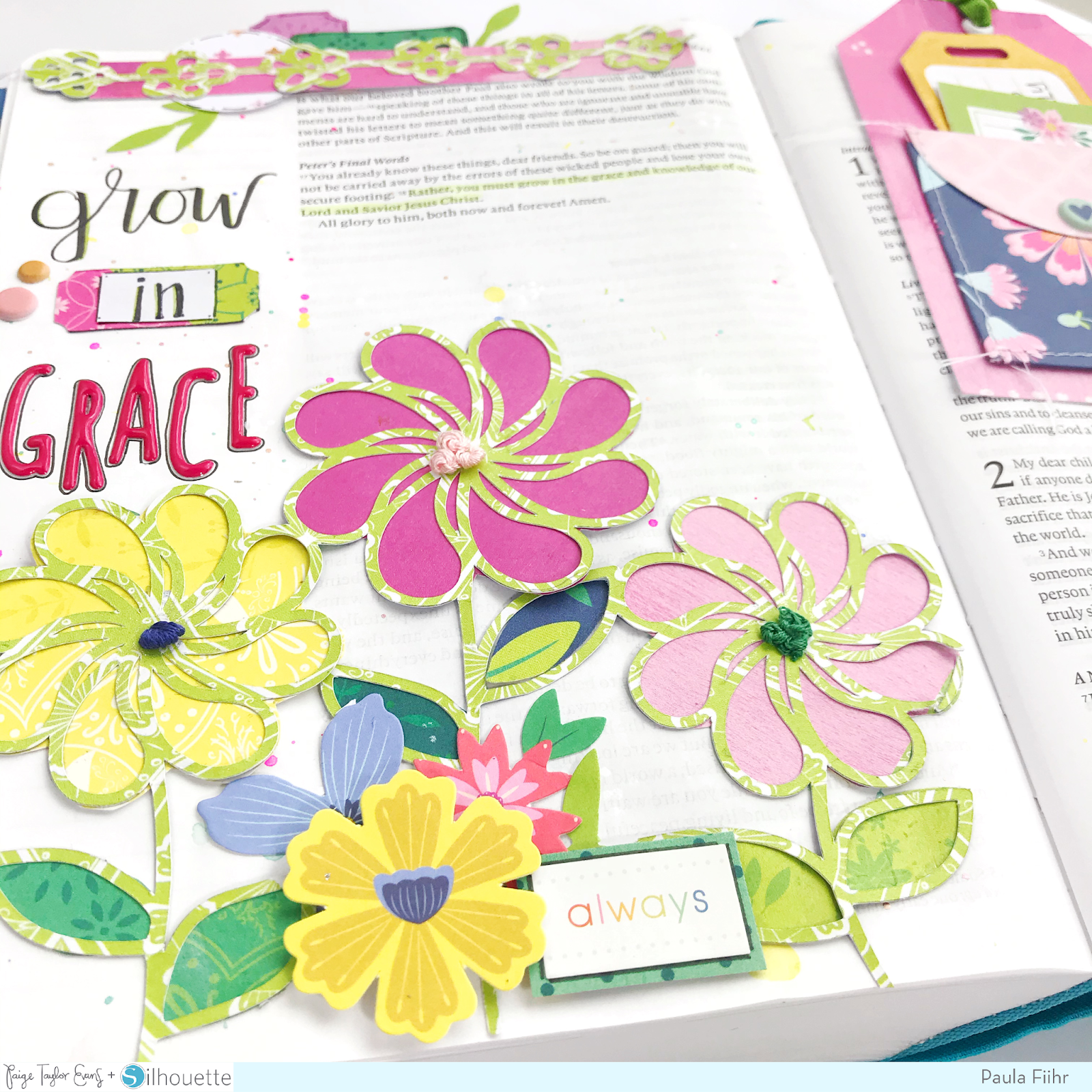 One Little Word Bible Page by Paula Fiihr | Paige Taylor Evans