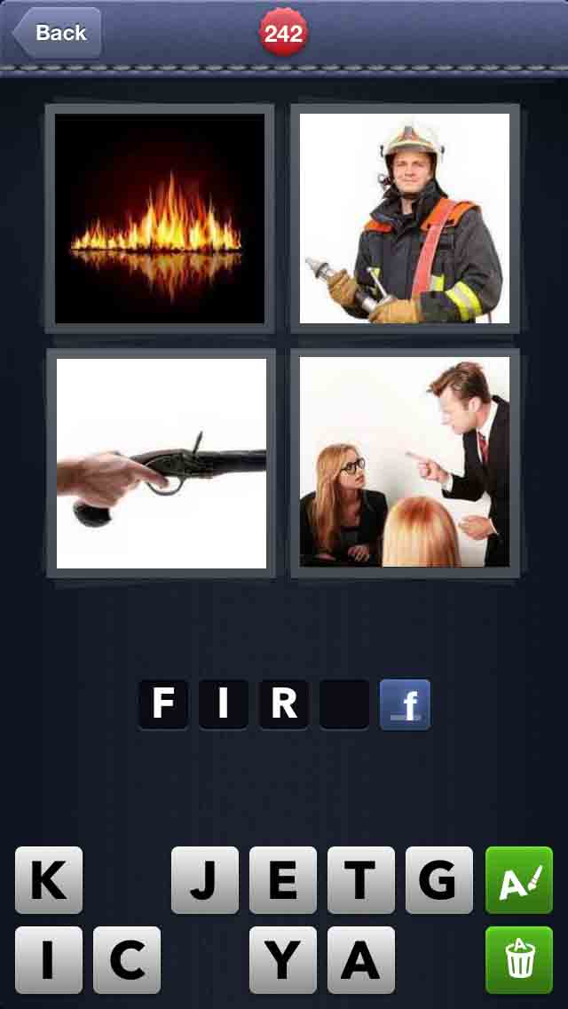 Answer To 4 Pics 1 Word ANSWER TO 4 PICS 1 WORD LEVEL 242 4 WORDS answer-to-4-pics-1-word-answer-to-4-pics-1-word-level-242-4-words