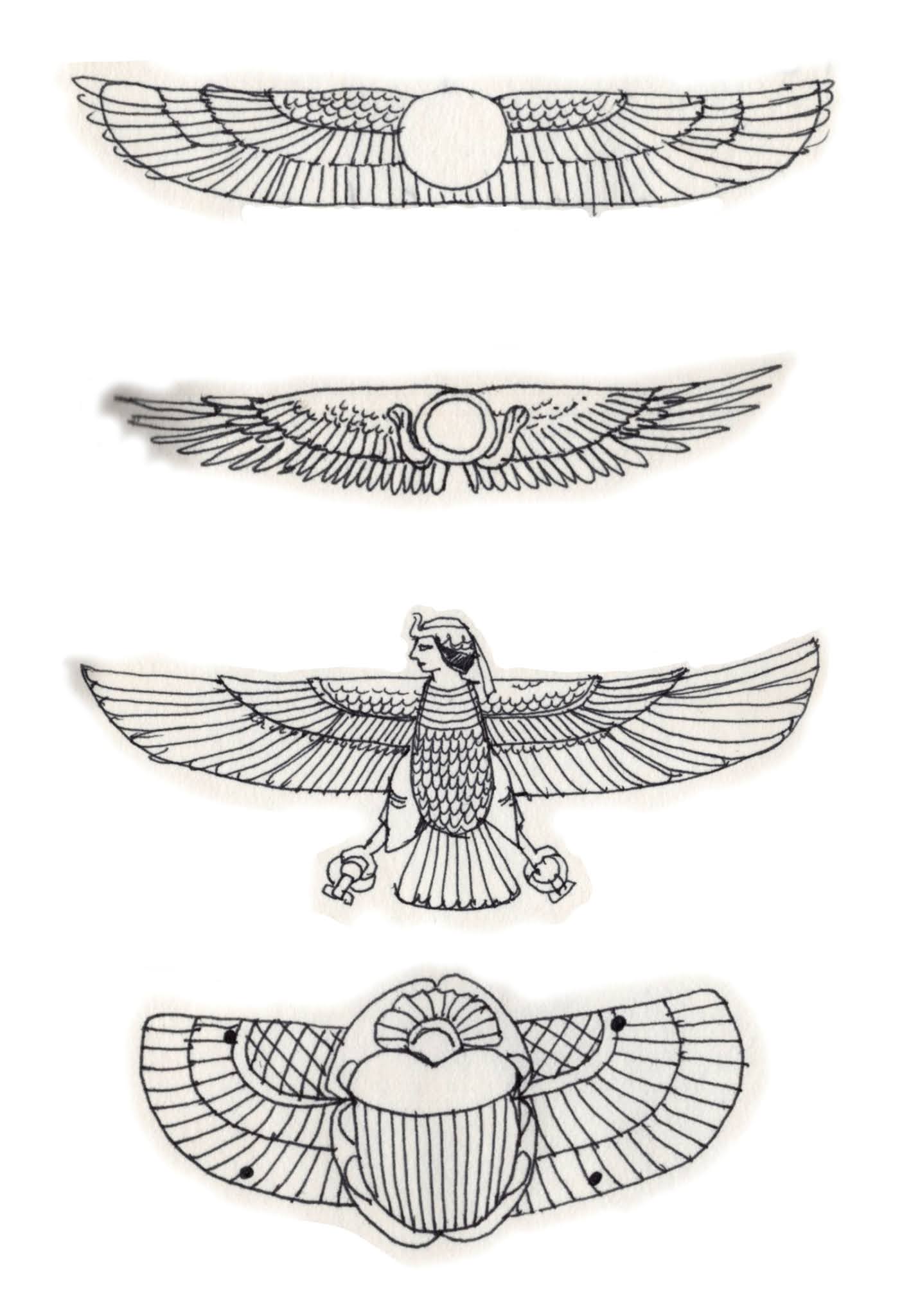 Egyptian Winged Sun Disk