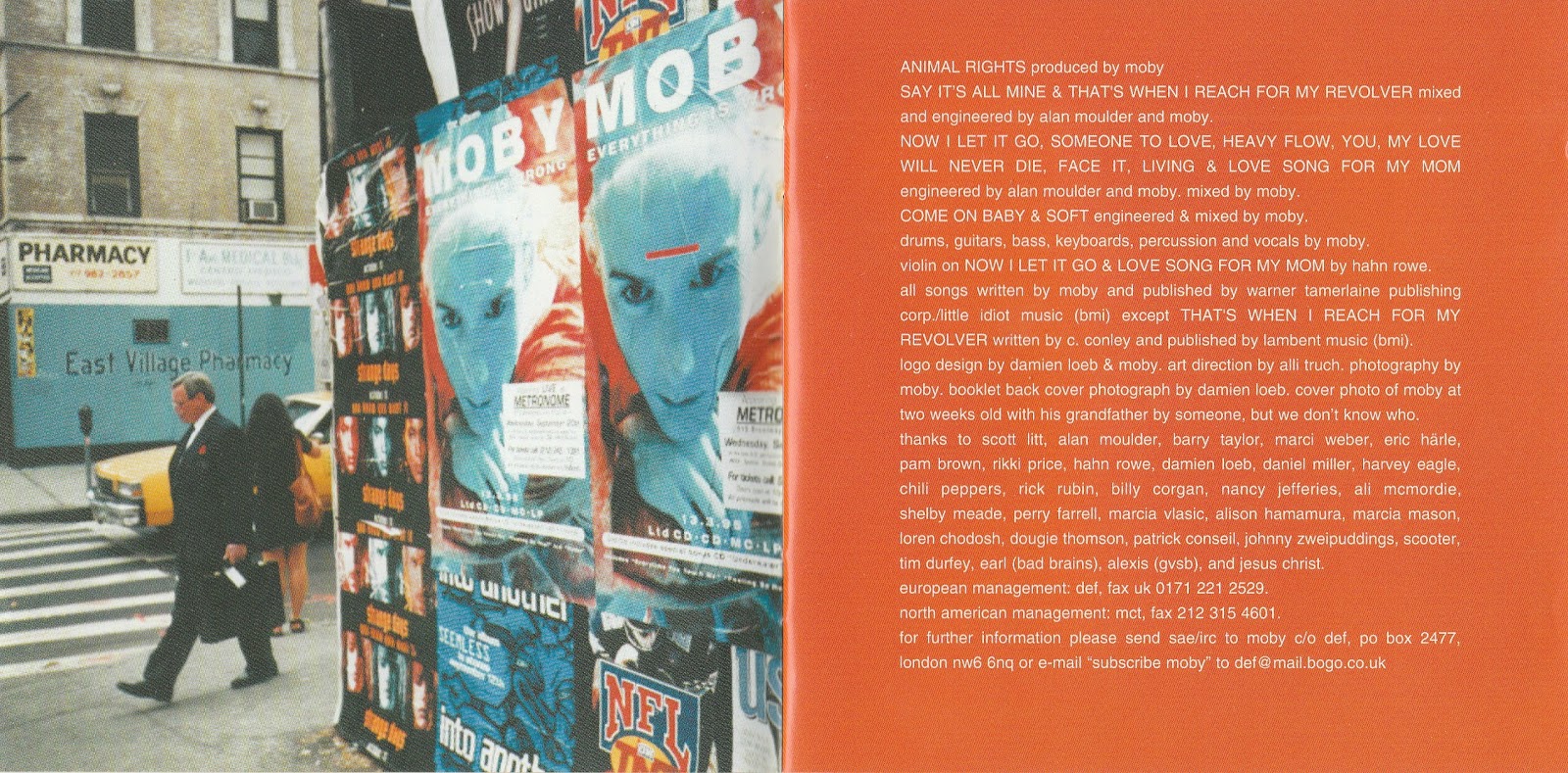 MOBY – ANIMAL RIGHTS (2 CD – LITTLE IDIOT) – Blog di Stefano Fiorucci