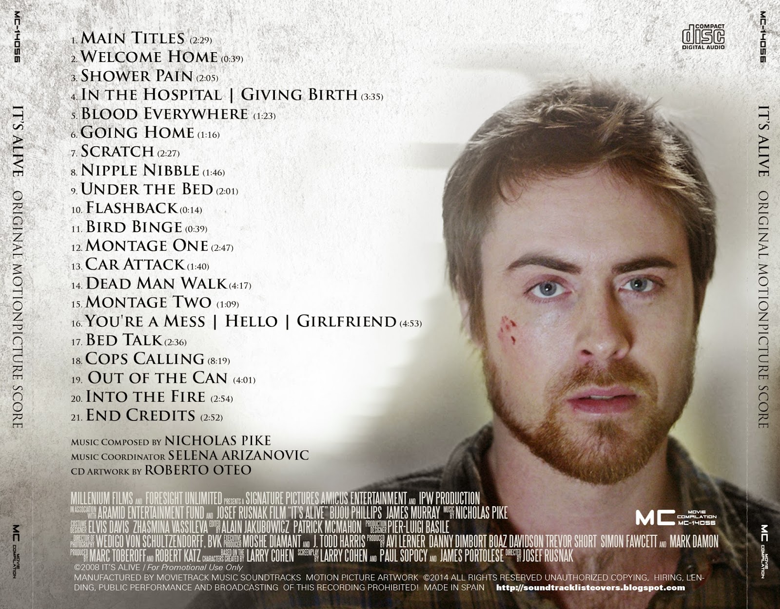 Soundtrack List Covers: It's Alive (Nicholas Pike)