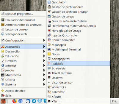 Cotidiana Place: Redshift: autoajuste de la temperatura de color de la ...