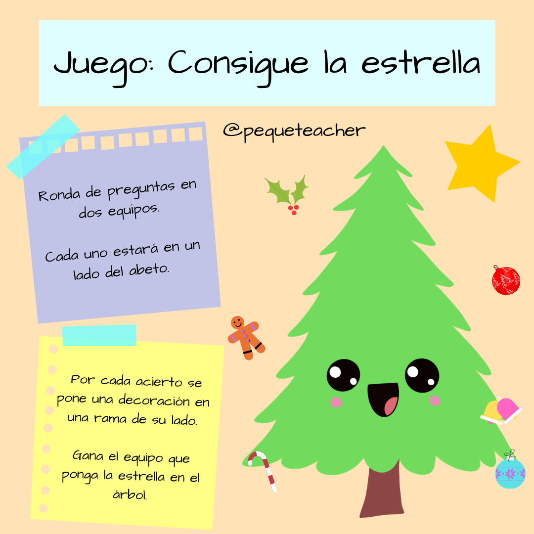 Juego: "Consigue la estrella" dinámica para descargar
