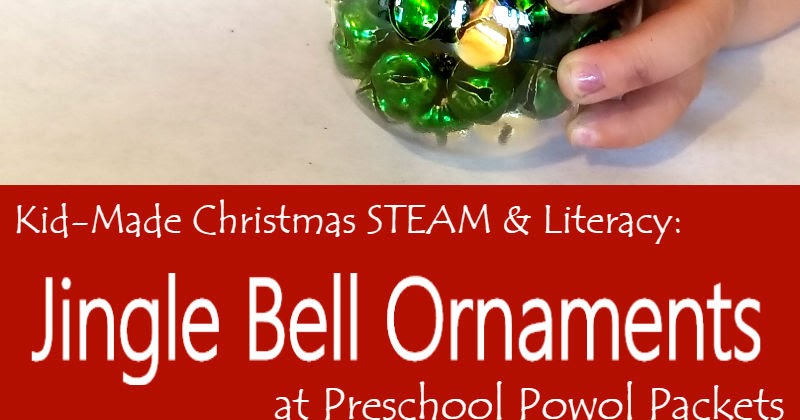 Christmas STEAM: Kid-Made Ornaments & Book | Preschool Powol Packets