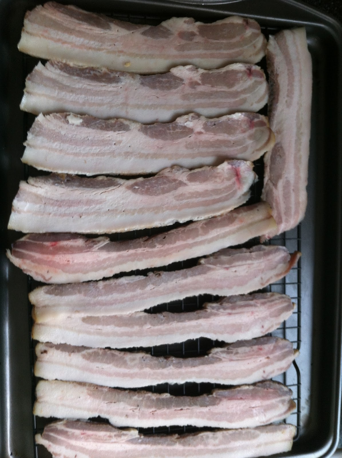 BAKER/MAKER: oven fried bacon... the easiest way to cook bacon with the ...