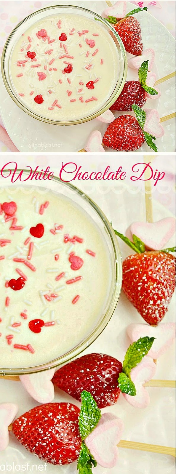 White Chocolate Dip | With A Blast