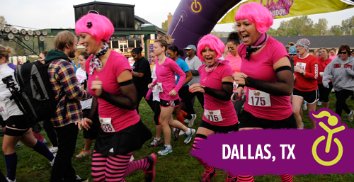 McKinney Mommas: #GetActivewithON Sprints to Dallas in Pretty Muddy Mud Run