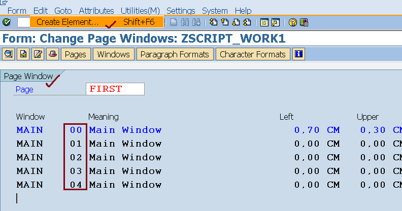 TECHSAP : SCRIPT: Window types in SCRIPT & Uses of TOP - ENDTOP , BOTTOM - ENDBOTTOM in SAPSCRIPT