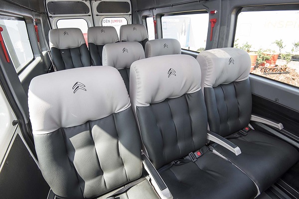 Citroën Jumper Minibus Ejecutivo (2020) Precio, Medidas y Equipamiento ...