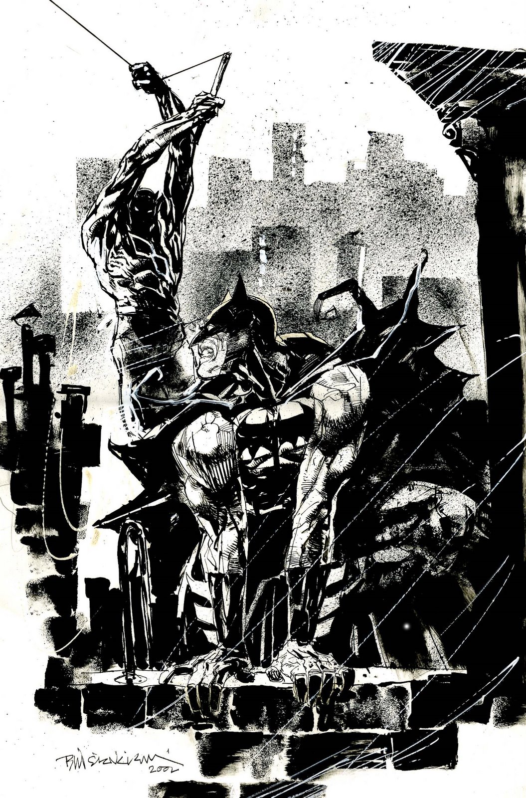 IMAGE(I)NARTE: el arte de la imaginación: BILL SIENKIEWICZ: AL LÍMITE ...