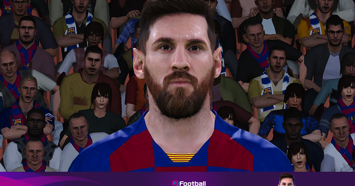 PES 2020 Faces Lionel Messi by Messi Pradeep ~ SoccerFandom.com | Free ...