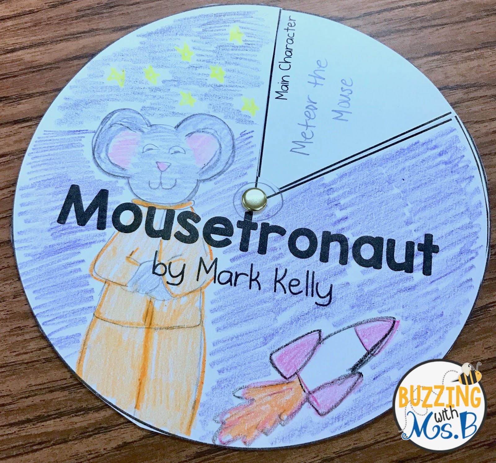 Blast off to family literacy night! Space themed - Buzzing with Ms. B