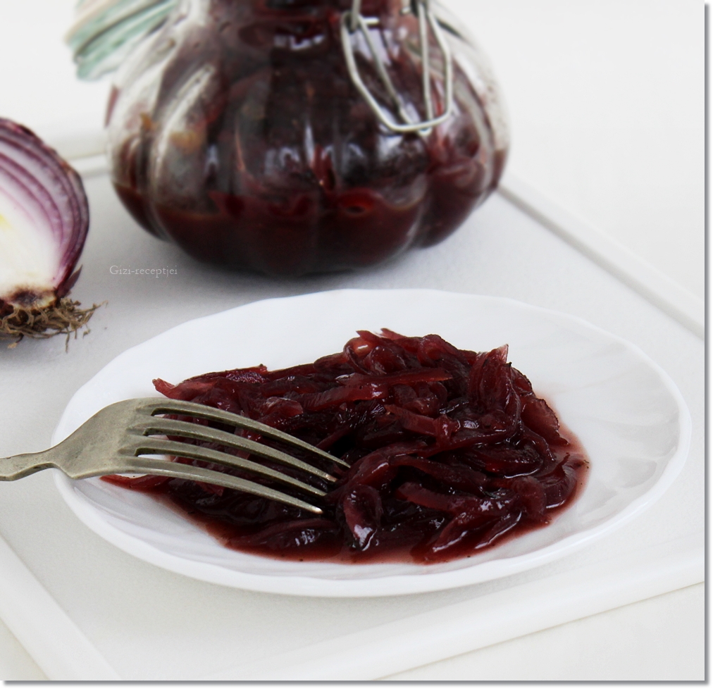 Gizi-receptjei: Lilahagyma lekvár. (v. csatni)