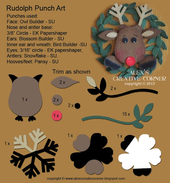 Welcome to the Reed Ranch!: Christmas Countdown! #4 - Punch Art Paper ...