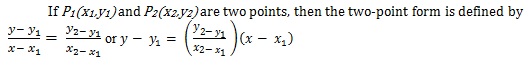 Equations of a Linear Functions
