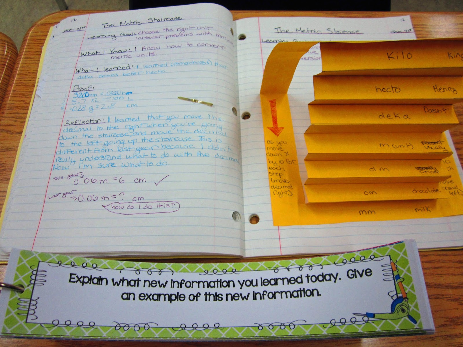 RUNDE'S ROOM: Math Journal Sundays - Metric Conversions