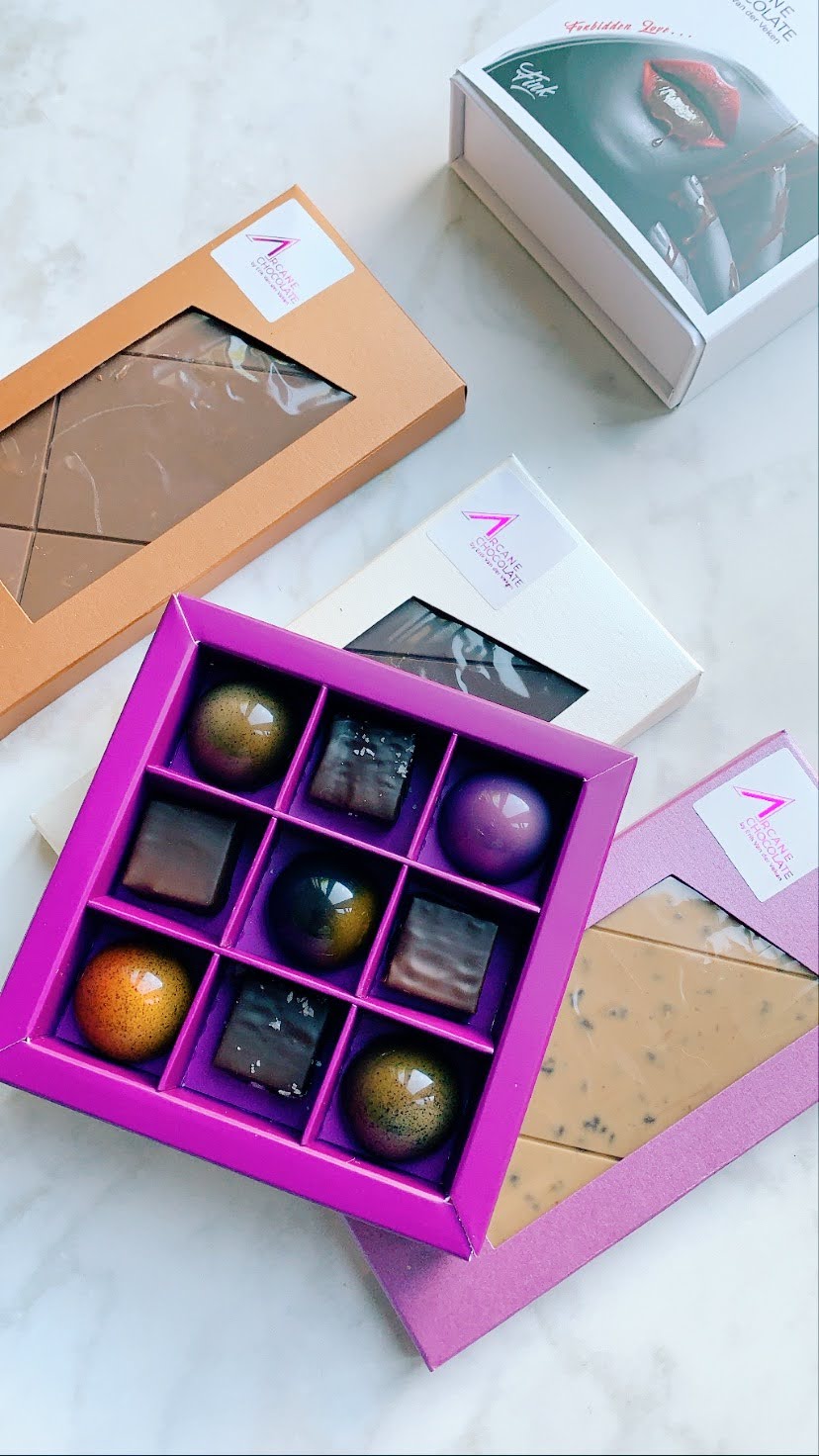 A Delivery of Very Fancy Handmade Chocolates: Arcane Chocolate | French ...