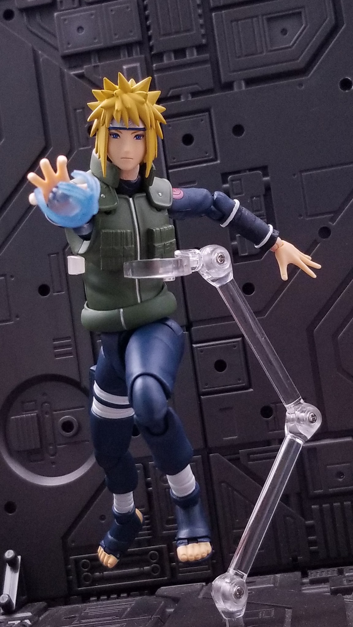 SHF Naruto Namikaze Minato Custom 火影忍者/狐忍 波風水門/波風皆人 改造, SHF Minato, SHF ...