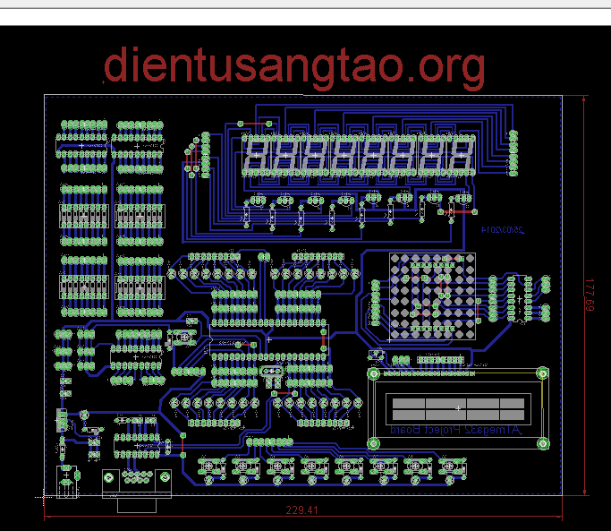 Kit Thí Nghiệm Atmega32