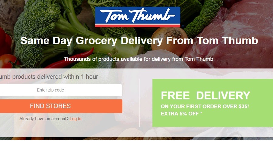 Tom Thumb Grocery Delivery: Know the Reasons to Rely on Tom Thumb ...