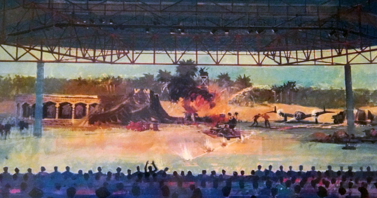 Insights and Sounds: Rarely Seen Indiana Jones Stunt Show Art