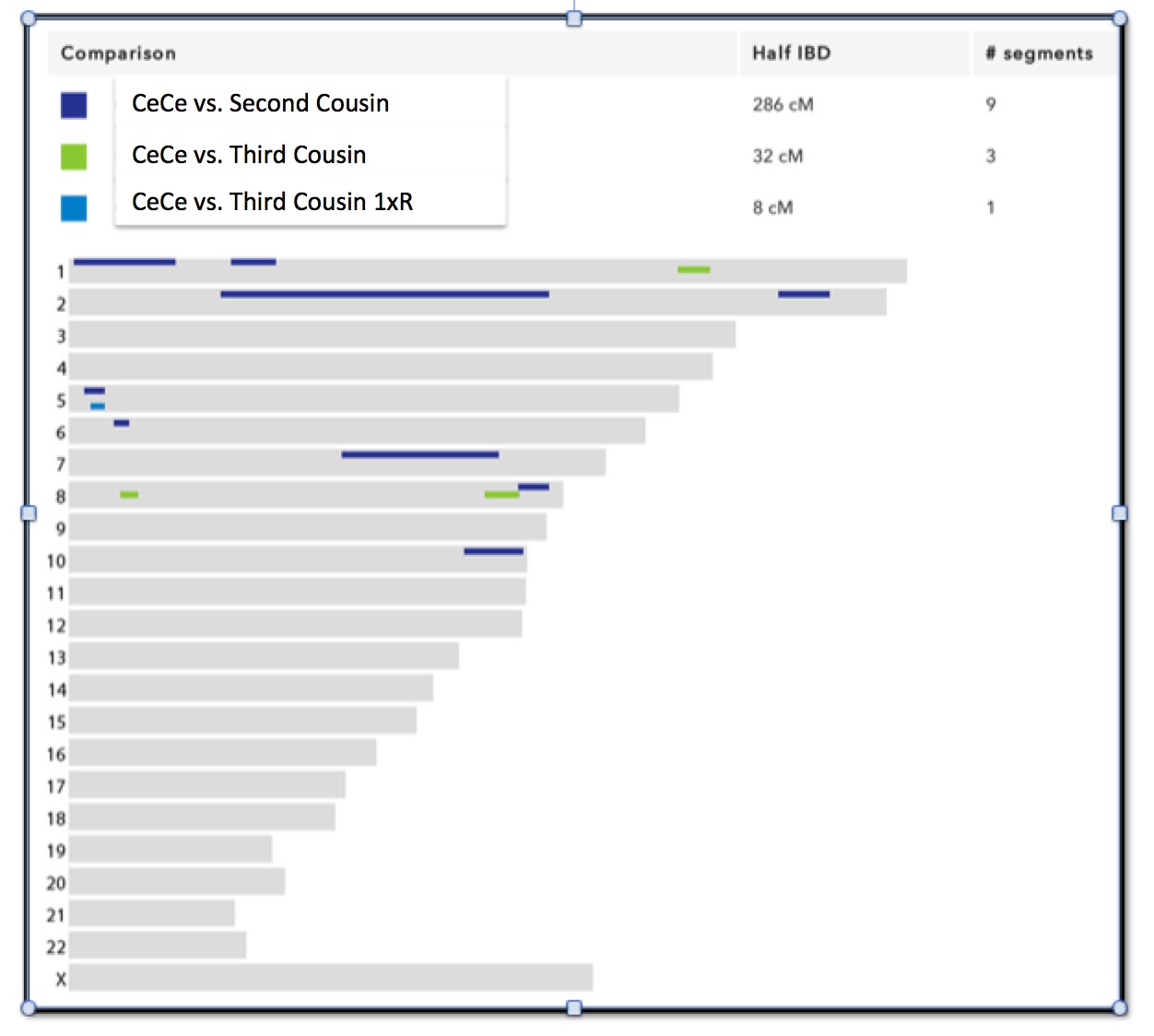 Your Genetic Genealogist: A Second Cousin Adds to My Chromosome Map and ...