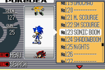 Sonicmon Advance (GBA)