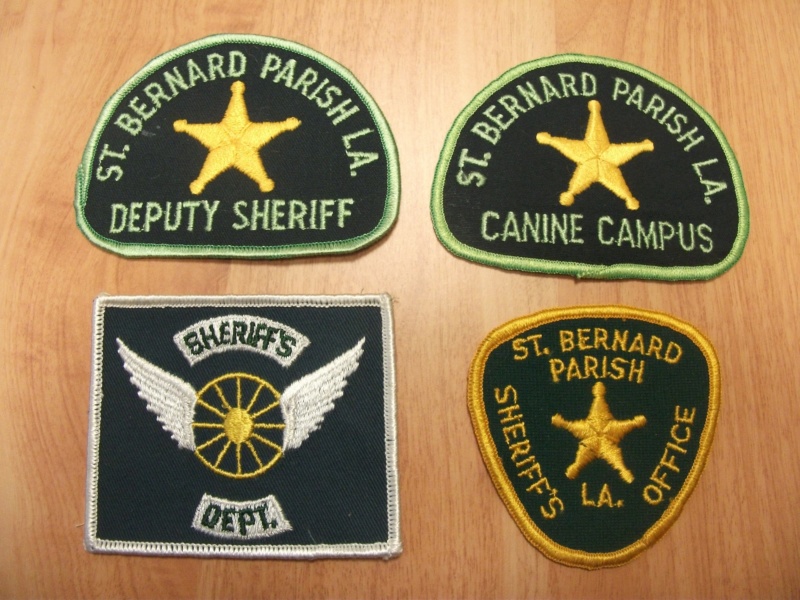 Louisiana Police Patches Collector: Parish patches ****** Updated on ...