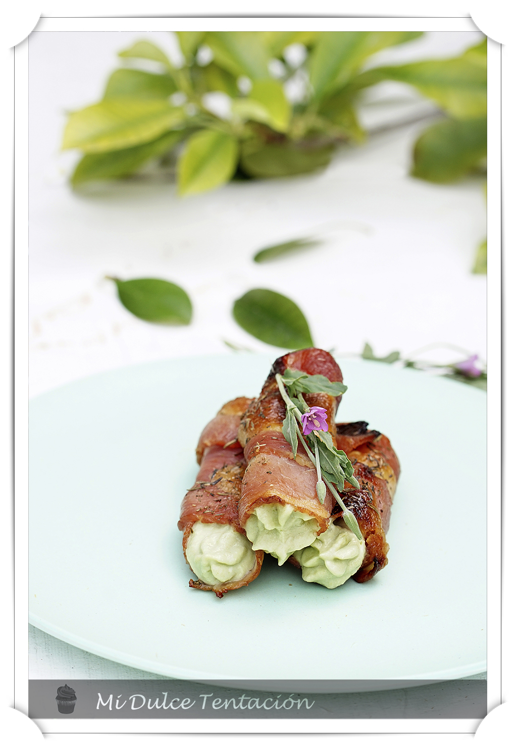 Mi dulce tentación: Guacamole Bacon Rolls