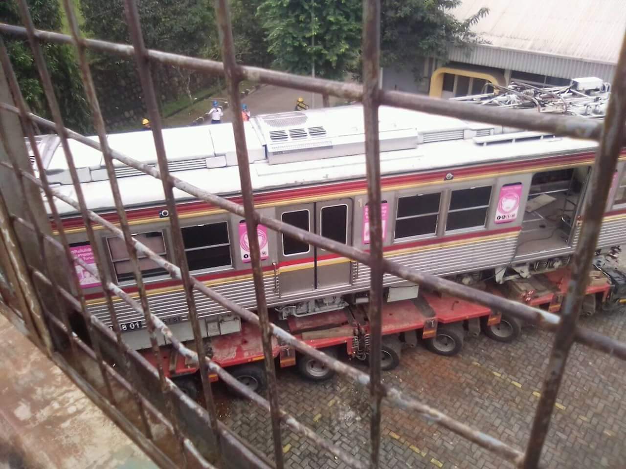 Toei 6000 Jadi Monumen di Dipo Depok - Railway Enthusiast Digest