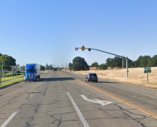 Former US Route 99 in Red Bluff (the US Route 99 West and US Route 99 ...