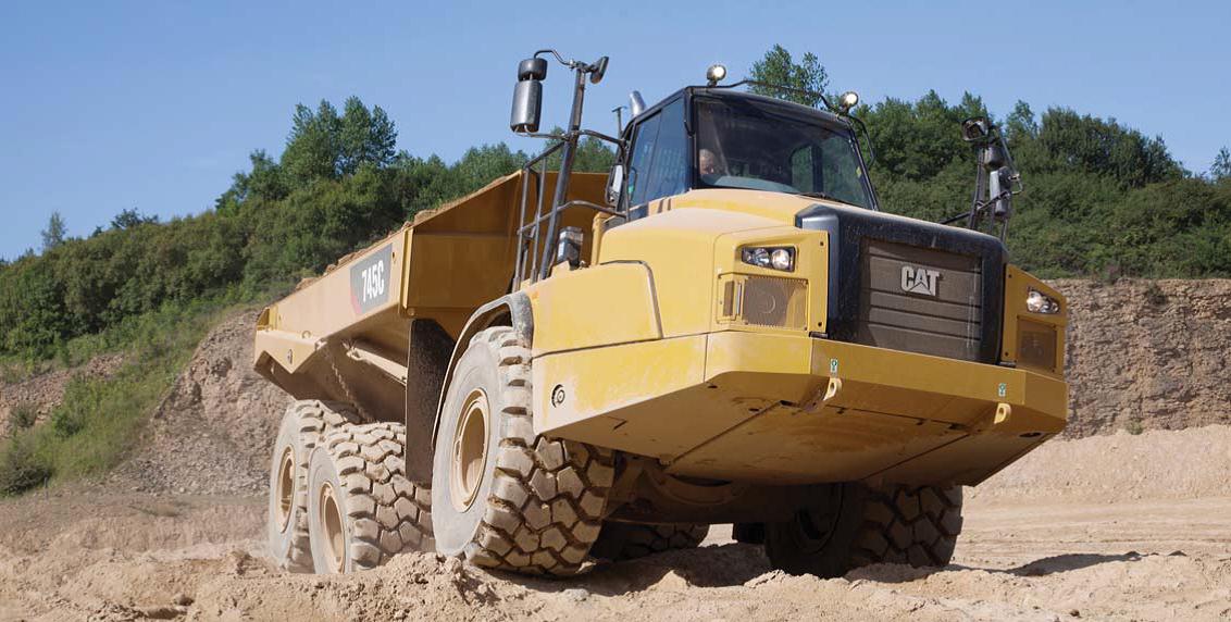 CAT - ARTICULATED TRUCKS 745 C - ALL HEAVY EQUIPMENT