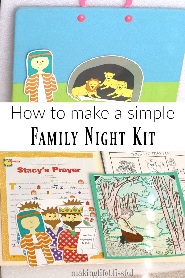 Simple Family Night Kit and Scripture Stories Printables | Making Life ...