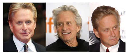 George Caroll / Hollywood Hair Stylist: Michael Douglas Star Hair Style