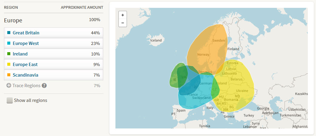 Sandwalk: My DNA ancestry