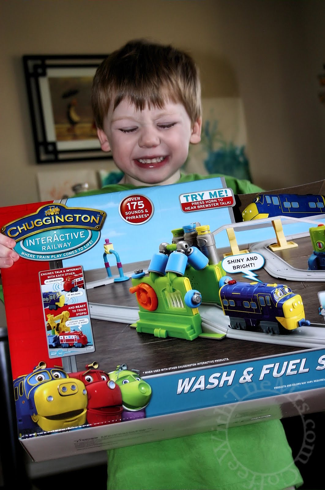 Chuggington Interactive Railway {review & giveaway} | Amy Clary