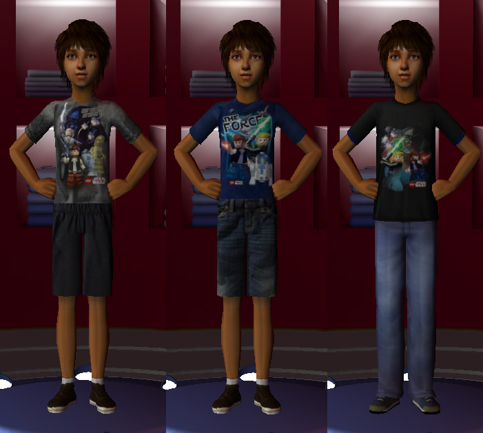 Birdgurl's Sims 2 Creations: Child Male Outfit Collection 4