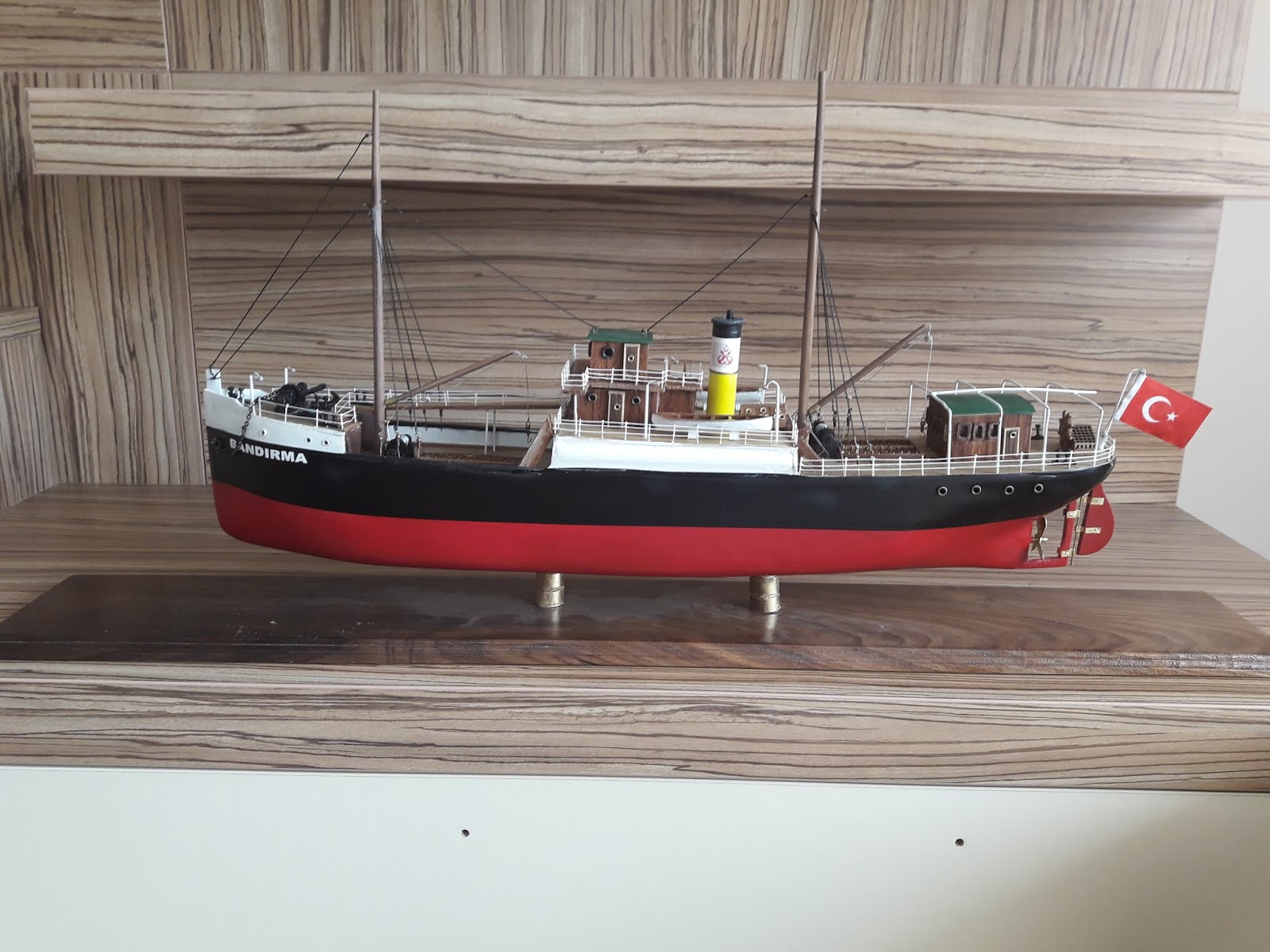 Turkuaz Gemi Model: BANDIRMA VAPURU